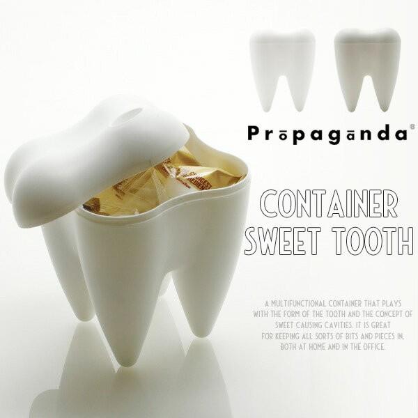 PROPAGANDA Sweet Container スイート コンテナ Propaganda プロパガンダ 歯 小物入れ 歯の形 おしゃれ ...