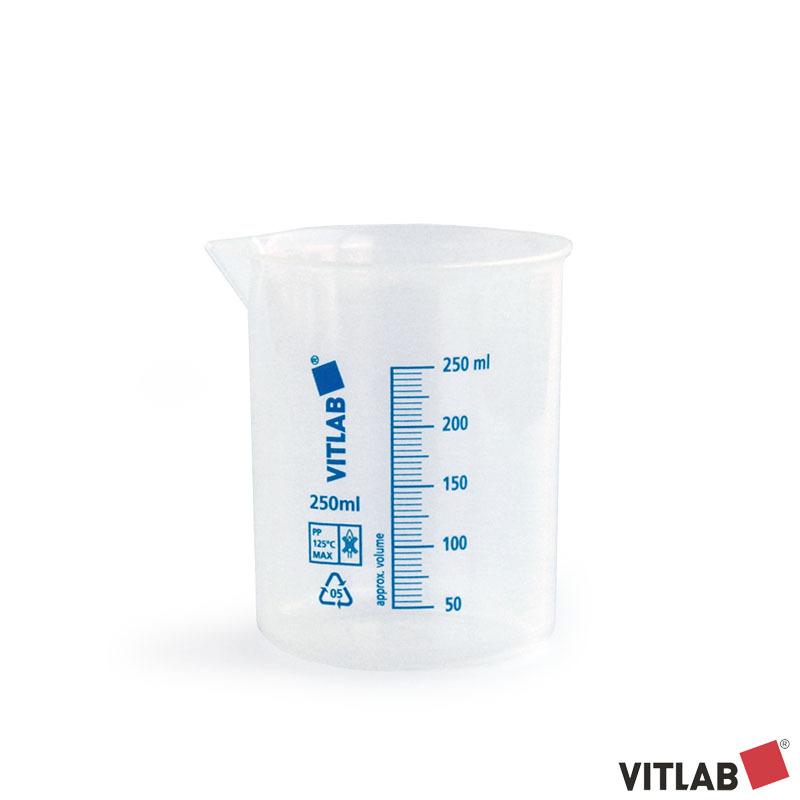 250ml VITLAB PP ビーカー ビットラボ ポリプロピレン ドイツ製 計量カップ カトラリースタンド : PLAY DESIGN PLAY - 通販 - Yahoo!ショッピング