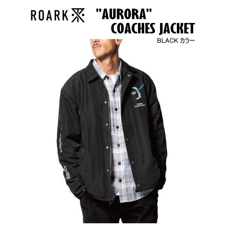 ROARK ロアーク "AURORA" COACHES JACKET コーチ ジャケット 保温 防寒 サーフ サーフィン スケート キャンプ ...
