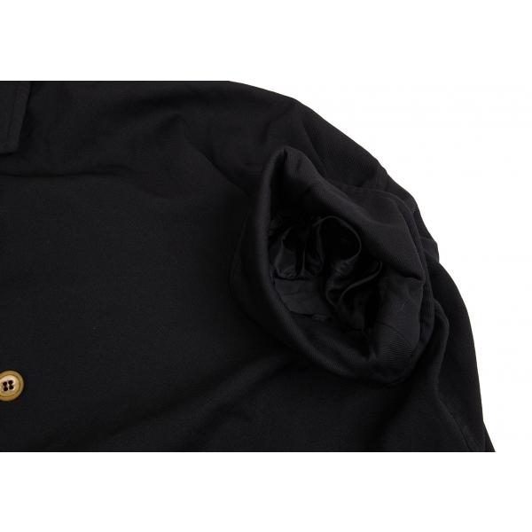COMME des GARCONS コムデギャルソンCOMME エステル染色加工袖 COMME des GARCONS コムデギャルソンCOMME エステル染色加工袖