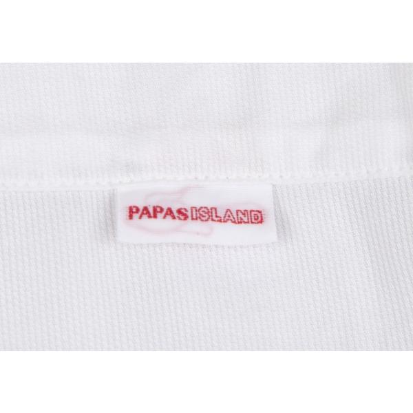 PAPAS パパスPapas コットン長袖シャツ 白L 【メンズ】 : プレイフル Yahoo!ショッピング店 - 通販 - Yahoo!ショッピング