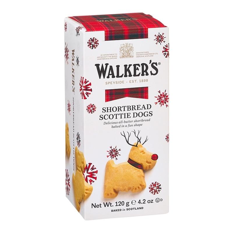 Walkers（食品） Walker ウォーカー ウィンター スコティドッグ ショートブレッド 120g : PLAZA オンラインYahoo!ショッピング店 - 通販 - Yahoo!ショッピング