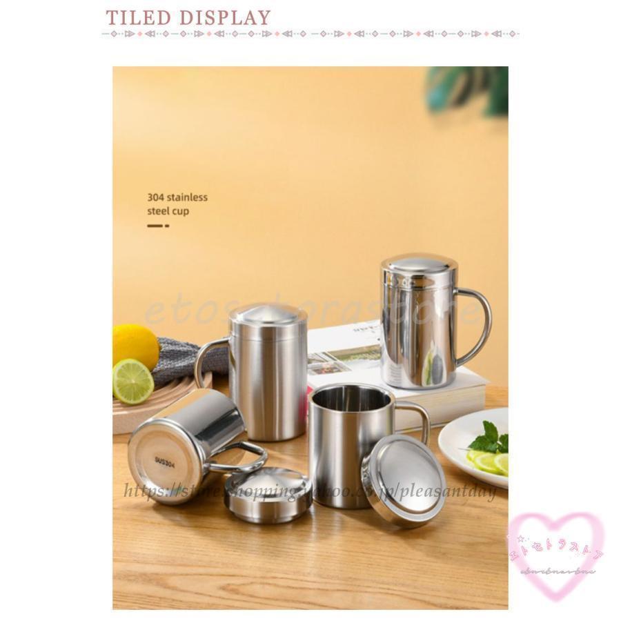 ステンレスマグ 保温 400ml 300ml マグカップ 304ステンレス製 コップ 割れない 保冷 蓋付き 真空二重構造 コーヒーカップ おしゃれ : PleasantDay Yahoo ...