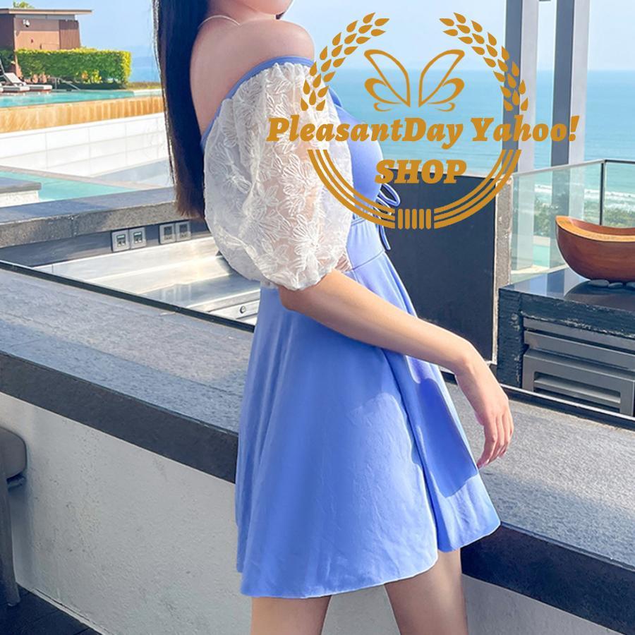 ワンピース水着 ドローストリング 韓国風 :pd-mzk052945:PleasantDay Yahoo!SHOP - 通販 - Yahoo!ショッピング