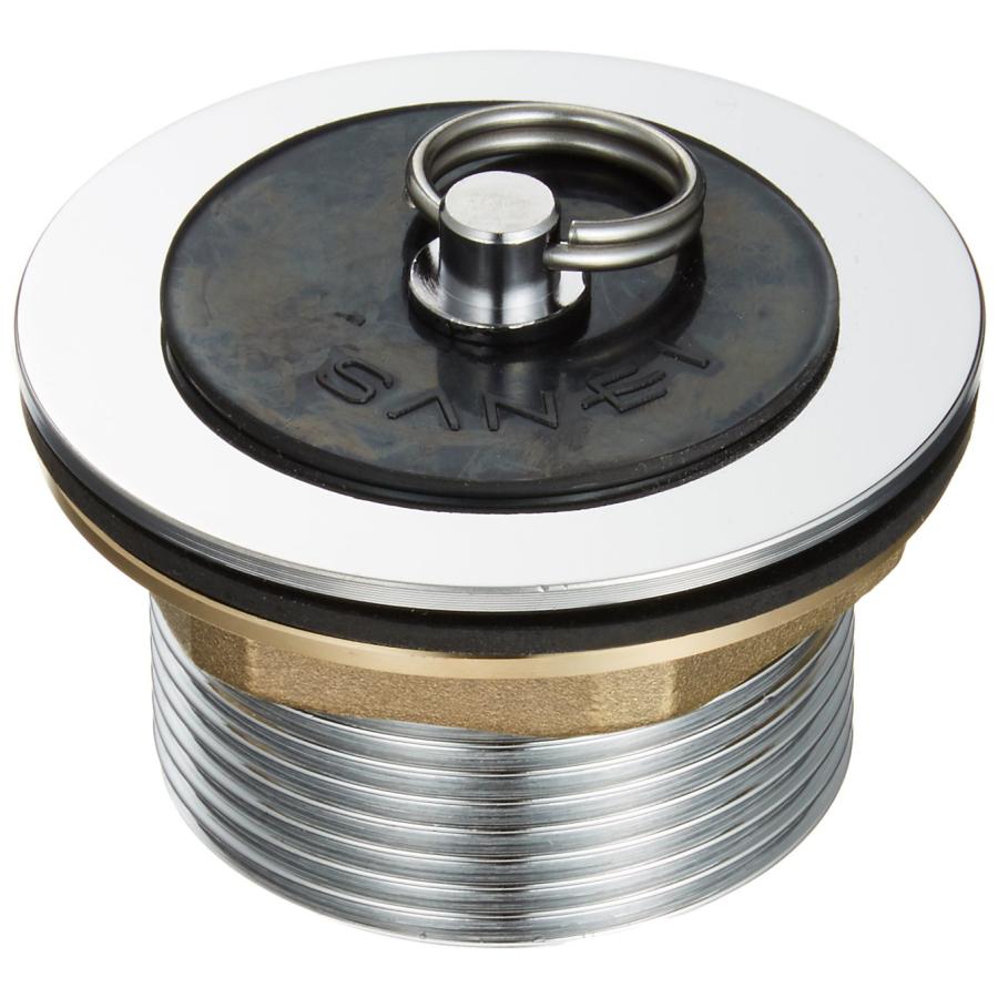 SANEI(サンエイ) ゴム栓付き風呂栓 ネジ付き H21-40 呼び40 : Pleasant Place - 通販 - Yahoo!ショッピング