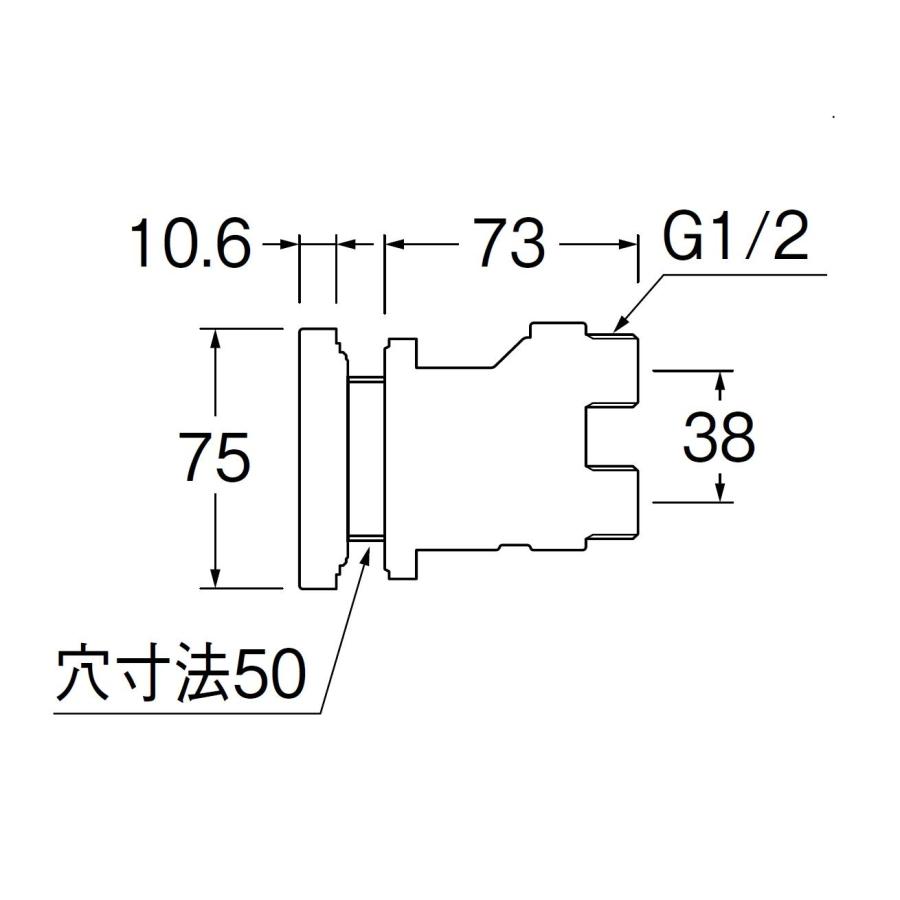 SANEI(サンエイ) 一口循環接続金具 T412-40-13 : Pleasant Place - 通販 - Yahoo!ショッピング
