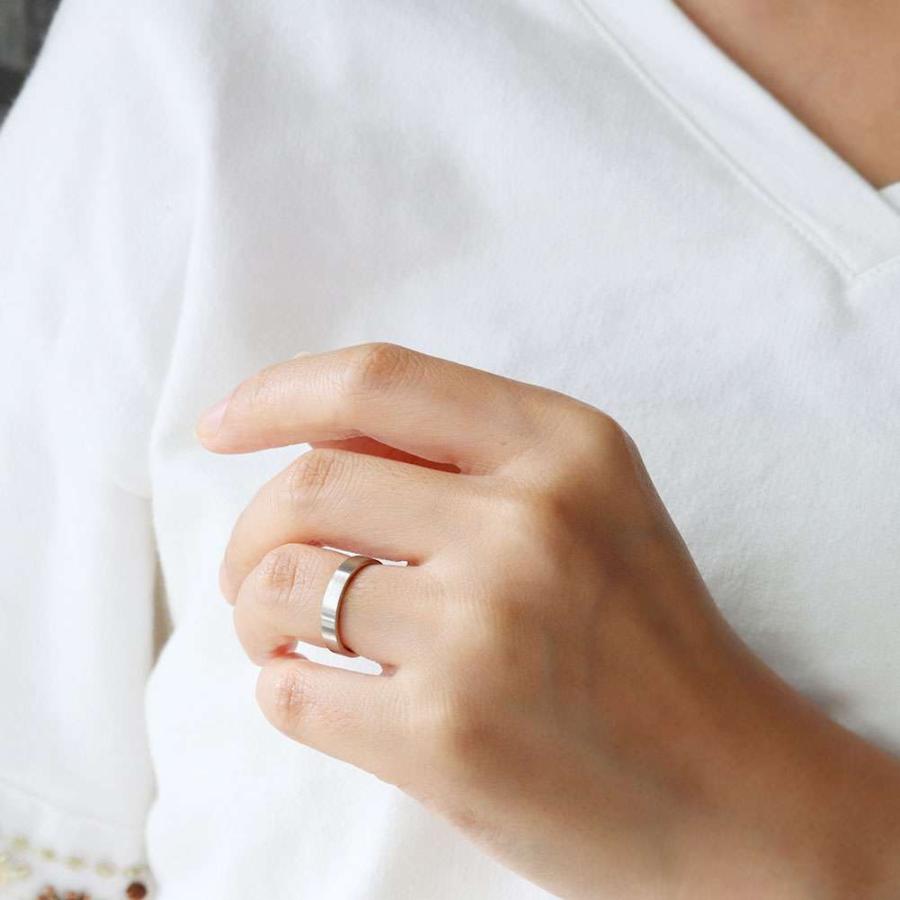 プラチナ 平打ちリング シンプル マリッジリング結婚指輪 pt900 プラチナ 平打ちリング シンプル マリッジリング結婚指輪 pt900