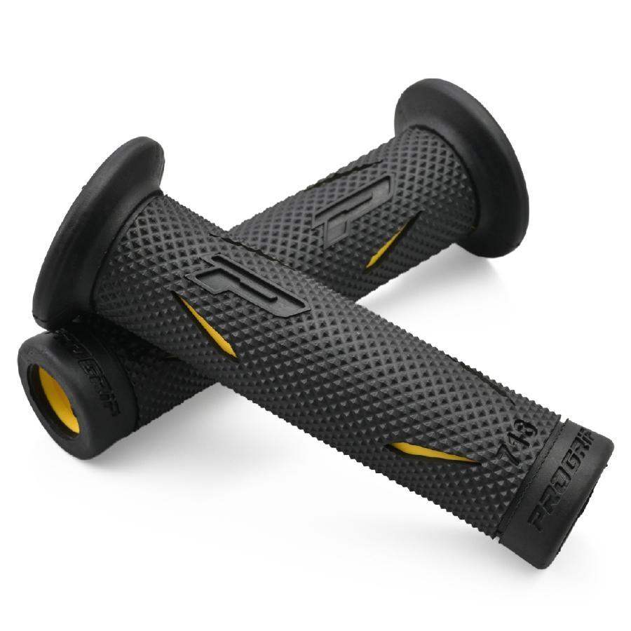 DAYTONA（バイク用品） Daytona (デイトナ) PROGRIP#718ブラック/イエローOP 16858 : バイク&車パーツ ...