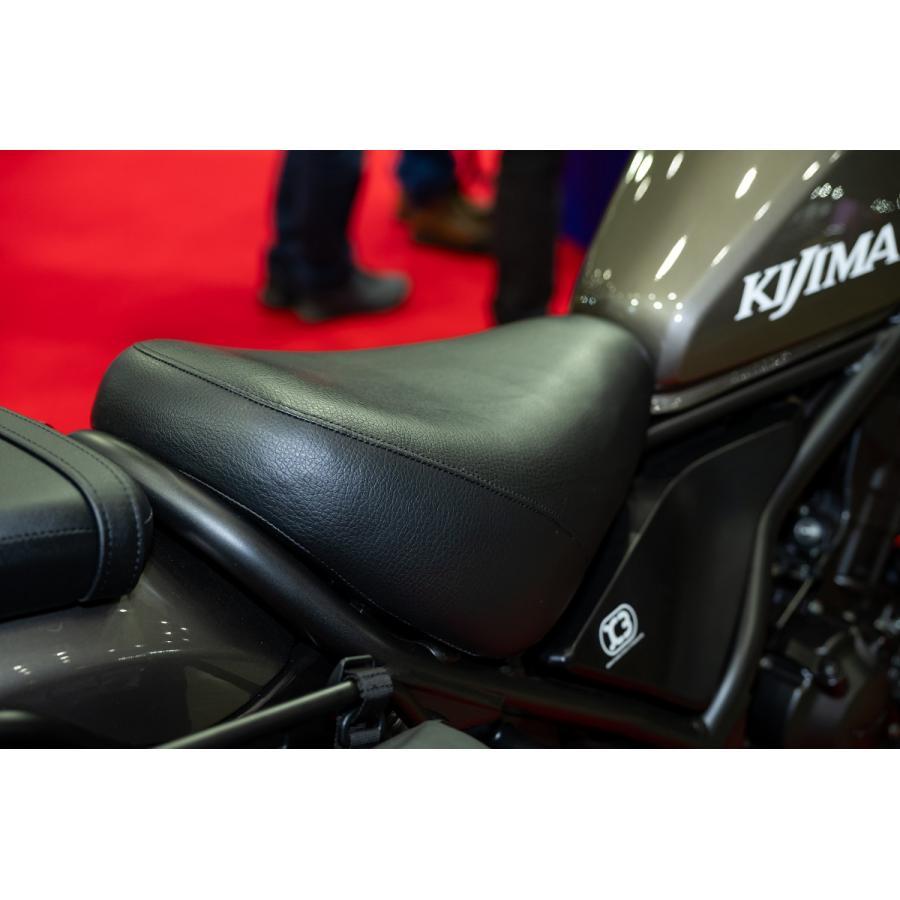 KIJIMA (キジマ) シート フロントリーチタイプ ブラック REBEL250/500 207-398 : バイク&車パーツ プロト公式ストア - 通販 - Yahoo!ショッピング