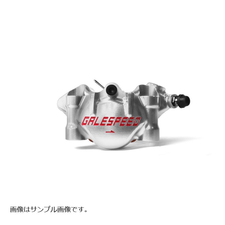 GALE SPEED エラボレート フロント2Pキャリパー 右 Φ34 チタンボルト仕様 シルバー ラジアル 60mmピッチ (チタンピストン ...