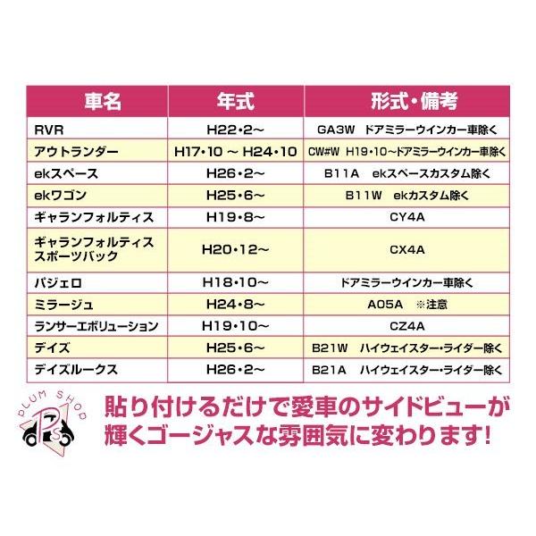 メール便 日産 B21W デイズ H25.6〜 サイドマーカーリム カバー メッキ 両面テープ取付 : plum-shopping - 通販 - Yahoo!ショッピング