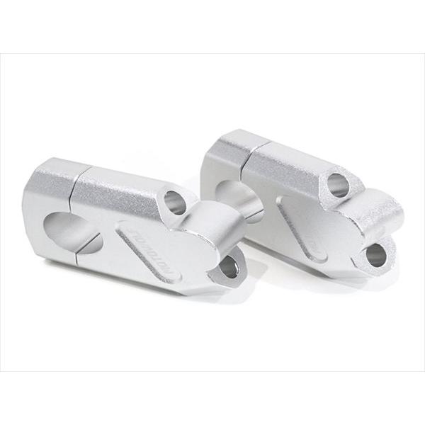 アルミ シルバー 22.2mm φ22.2 ハンドル/クランプ セットバック CB400SF CB400SB NC31 NC39 NC42 Revo CB750F CB1100 ...