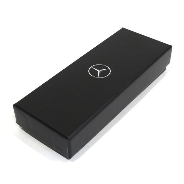 メルセデス・ベンツ 純正部品 コレクション キーホルダー ローレルリース キーリング ブラック ステンレススティール製 ミニリング付き ...