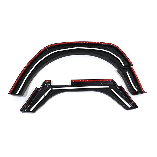 スズキ キャリイ DA16T 出幅10mm オーバーフェンダー 6P 1台分 ABS製 貼付タイプ マットブラック 未塗装 ダミーボルト スーパーキャリイ :p00000113283:plum ...