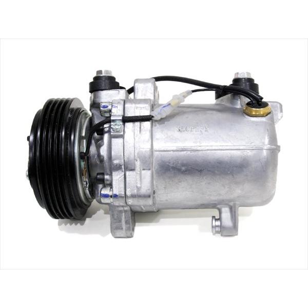 スズキ ジムニー JA11C JA12C A/C エアコンコンプレッサー 95200-72BC3 95200-72BC2 95200-72BC1 95200-72BC0互換クーラー コア返却 ...