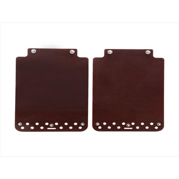 ダイハツ ハイゼットトラック S500P S510P H30.8〜R3.11 マッドガード 2P レッド 赤 ABS マッドフラップ 泥除け 軽トラ リア 外装 エアロ : plum ...