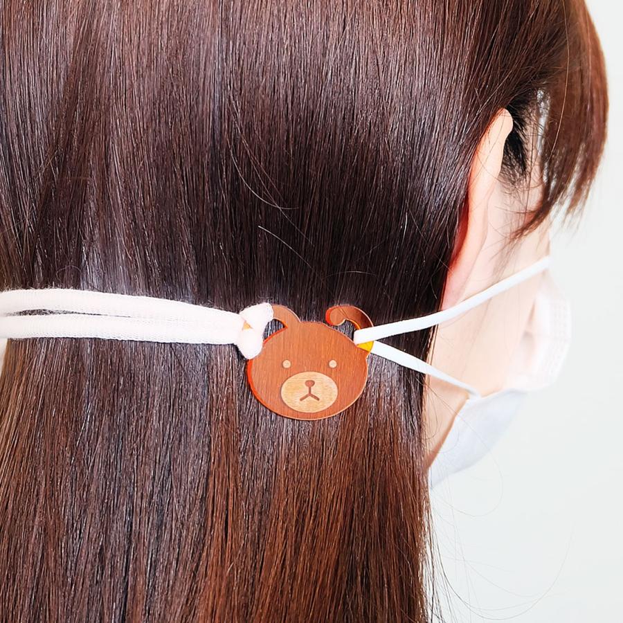 アクリル製 ひも付きマスクフック くま・きつね・たぬき 3点セット : WORKSHOP PLUS SOLO - 通販 - Yahoo!ショッピング