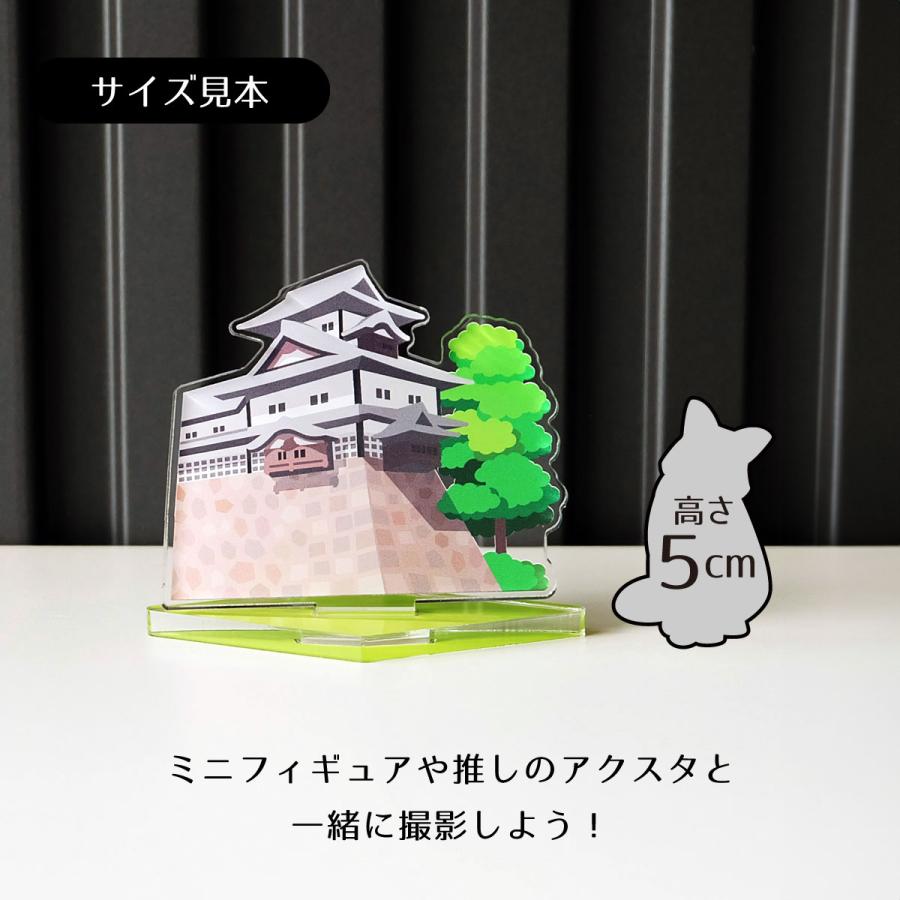 【Mサイズ】金澤名所アクリルスタンド 金沢城（金沢城菱櫓） W84×H70×D48mm : WORKSHOP PLUS SOLO - 通販 - Yahoo!ショッピング