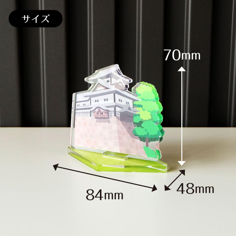 【Mサイズ】金澤名所アクリルスタンド 金沢城（金沢城菱櫓） W84×H70×D48mm : WORKSHOP PLUS SOLO - 通販 - Yahoo!ショッピング
