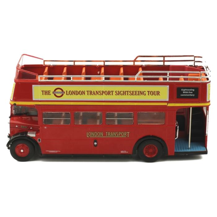 ixo ixo（イクソ） 1/43 AEC リージェント RT オープントップ ロンドントランスポート バス 1950 レッド : プラスワン ...