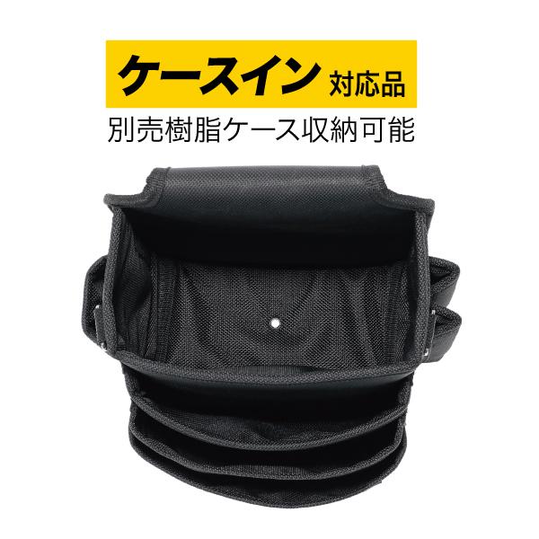 JEFCOM デンサン DENSAN スムーズハイポーチ スムーズポケット 240×150×250mm NDS-864-KKK : プラスワンツールズ - 通販 - Yahoo!ショッピング