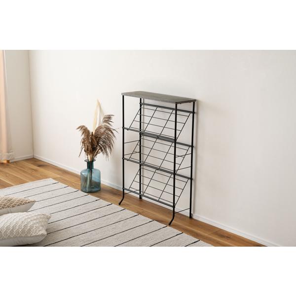 直送品 東谷 シューズラック 3段 幅60×高さ89.5cm 4台セット ブラック LFS-55BK : lfs-55bk-4set : プラスワンツールズ - 通販 - Yahoo!ショッピング