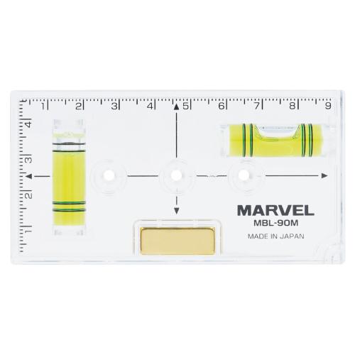 マーベル MARVEL クリスタルレベル ライト H92×W48×D12mm MBL-90M : プラスワンツールズ - 通販 - Yahoo!ショッピング