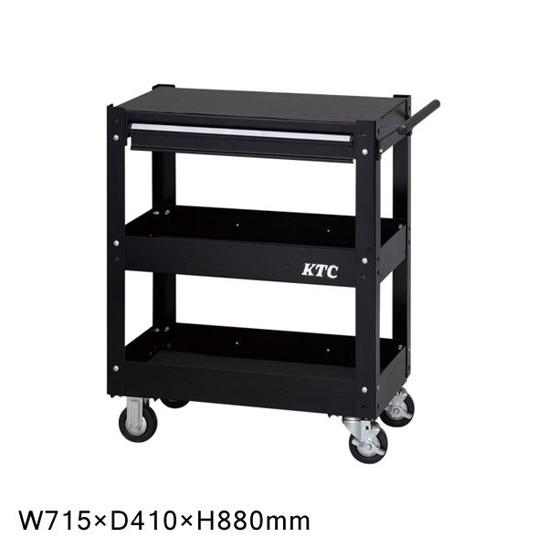 (SK SALE 2025)(法人のみ)KTC ワゴン 3段1引出し ブラック SKX2613BKST3 : skx2613bkst3 : プラスワンツールズ - 通販 - Yahoo!ショッピング