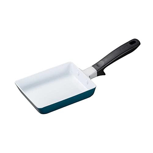 京セラ IH 卵焼き器 卵焼き エッグパン 13×18cm ホワイト ブルー CF-EC-WBU-BC セラブリッドフライパン : plusa - 通販 - Yahoo!ショッピング