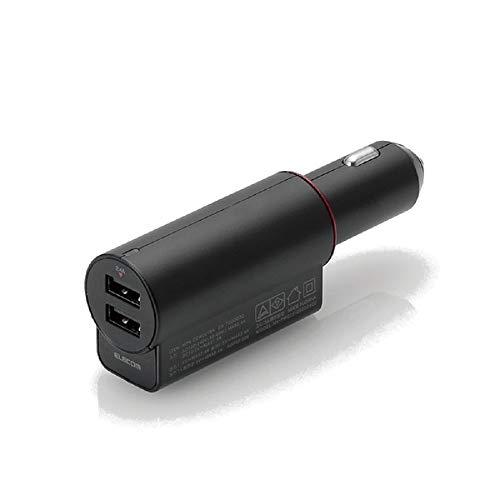 エレコム ACDC充電器/2USBポート(自動識別)/2.4A/ブラック : plusa - 通販 - Yahoo!ショッピング