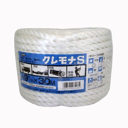 ユタカメイク クレモナロープ万能パック VK930 9mm×30M : plusa - 通販 - Yahoo!ショッピング