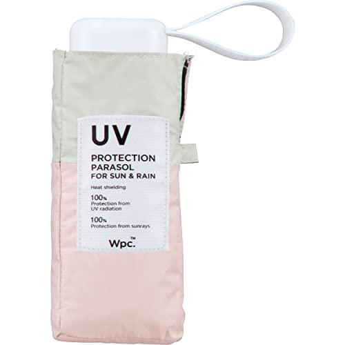 Wpc. 日傘 遮光切り継ぎtiny ピンク 折りたたみ傘 《遮光率＆UVカット率100％・UPF50＋・晴雨兼用》 親骨47cm 軽量 レディ : plusa - 通販 - Yahoo!ショッピング