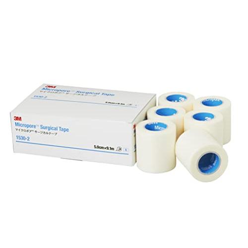 スリーエム(3M) マイクロポア(TM) サージカルテープ50mm×9.1m 6巻 1530-2 :plusa2a19c67f45:plusa - 通販 - Yahoo!ショッピング