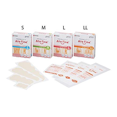 アトファイン Sサイズ 12マイ 傷あとケアテープ 手術後 傷あとケア (対応傷あとサイズ 1~4cm) : plusa - 通販 - Yahoo!ショッピング