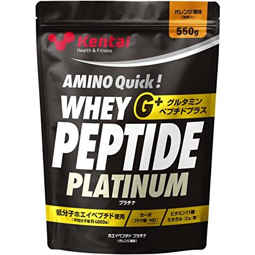 Kentai(健康体力研究所) ホエイペプチド プラチナ グルタミンペプチドプラス オレンジ風味 550g : plusa5996874286 : plusa - 通販 - Yahoo!ショッピング