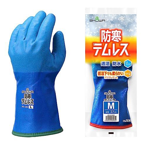 【防寒手袋】 ショーワグローブ(Showaglove) No.282 防寒テムレス ブルー Mサイズ 1双 : plusa - 通販 - Yahoo!ショッピング