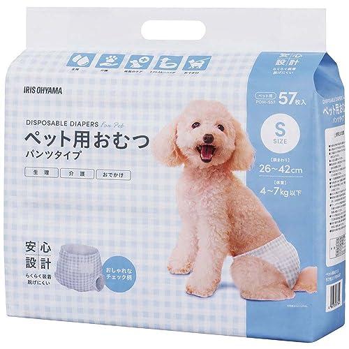 アイリスオーヤマ ペット用おむつ Sサイズ 57枚入り POM-S57 : plusa - 通販 - Yahoo!ショッピング