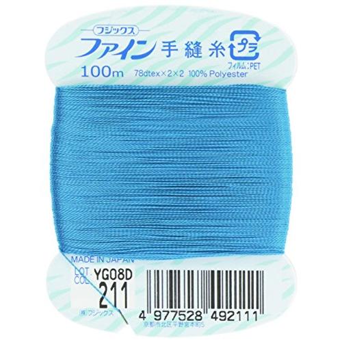 フジックス ファイン 【手縫い糸】 #40 100m col.211 : plusa - 通販 - Yahoo!ショッピング