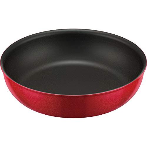 サーモス デュラブルシリーズ 取っ手のとれるフライパン 24cm レッド IH対応 KVA-024 R : plusa - 通販 ...