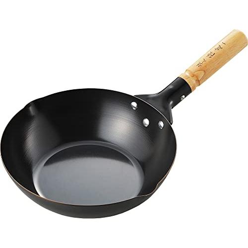 タマハシ 「陳 建一」IH200V対応 北京鍋 25cm CK-330R ブラック : plusa - 通販 - Yahoo!ショッピング