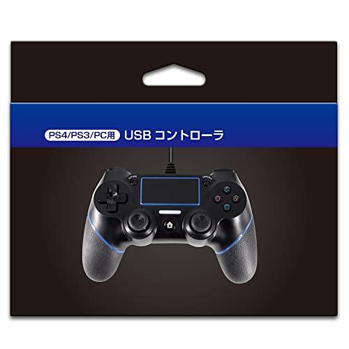 （PS4/PS3/PC用）USB コントローラ : plusa - 通販 - Yahoo!ショッピング
