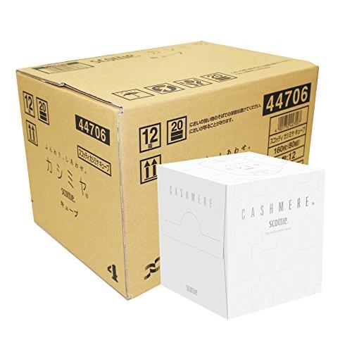 【ケース販売】 スコッティ カシミヤ ティシュー キューブ 160枚(80組) ×12箱入り : plusa - 通販 - Yahoo!ショッピング