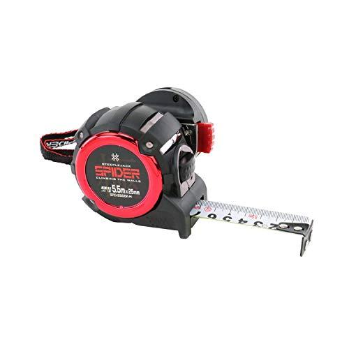 SK11 SPIDER コンベックス 5.5m×25mm SPD-2555K-H テープ厚そのままで折れにくい(約2.6m) ホルダー付き : plusa - 通販 - Yahoo!ショッピング