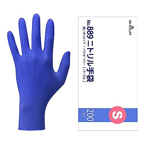 [ショーワグローブ] 200枚入 No.889 ニトリル手袋 Sサイズ 1函 パープル :plusac402f7a5fc:plusa - 通販 - Yahoo!ショッピング