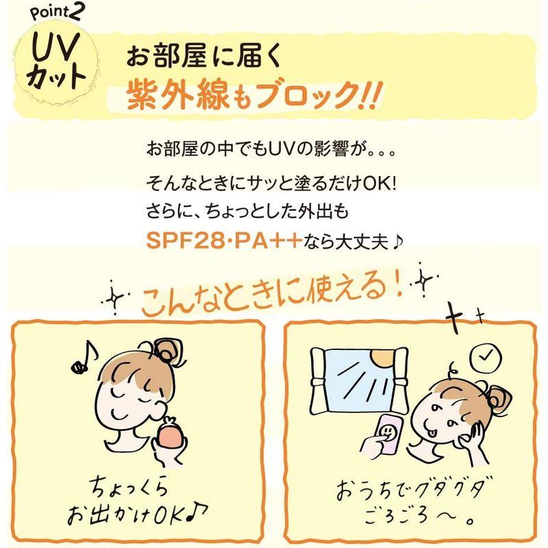 ズボラボ 休日用乳液UV SPF28・PA++ 保湿+UVカット+肌色補正 せっけんでオフ 乳液 休日用 自然な肌色 60グラム (x 1) :20230407134733-00055 ...