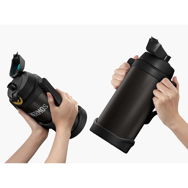 サーモス 真空断熱スポーツジャグ 2.0L ブラック FJQ-2000 BK 水筒 保冷 ラク持ちハンドル ステンレスボトル THERMOS ギフト プレゼント 母の日 ...