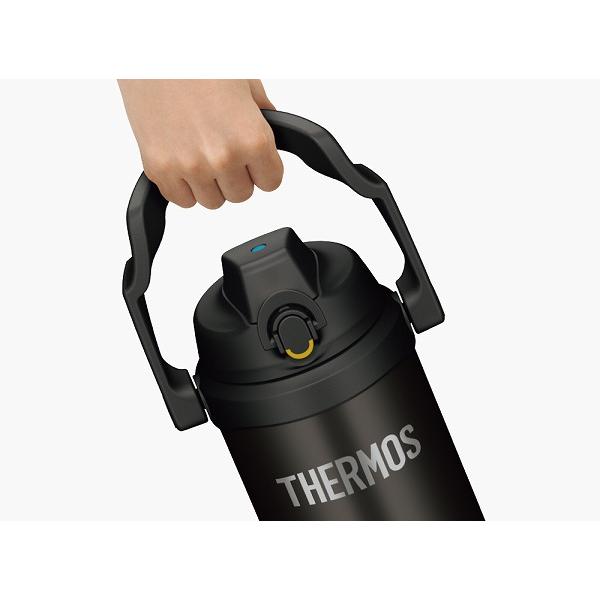 サーモス 真空断熱スポーツジャグ 2.0L ブラック FJQ-2000 BK 水筒 保冷 ラク持ちハンドル ステンレスボトル THERMOS ギフト プレゼント 母の日 ...