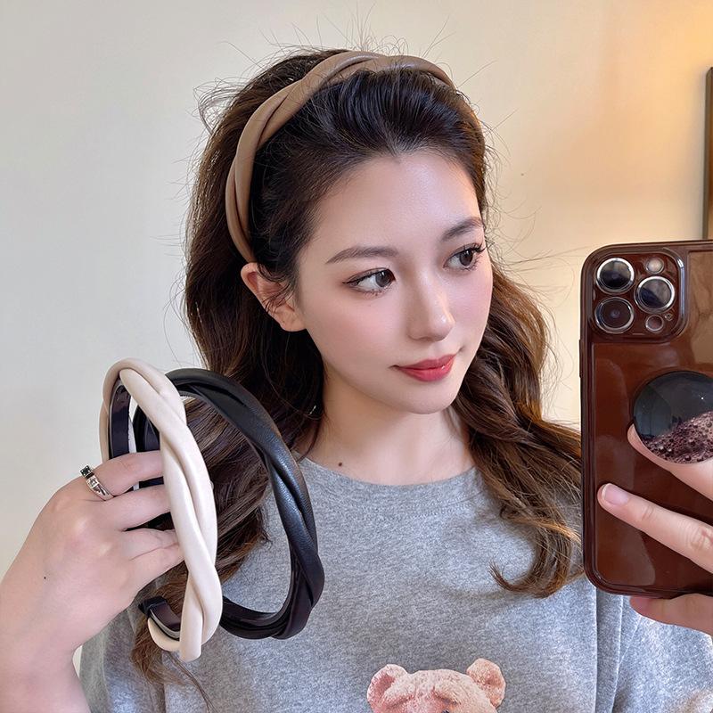 plusnao カチューシャ レディース 女性 ヘアバンド ヘアアクセサリー ヘッドバンド 髪飾り ねじり ツイスト 編み込み シンプル おしゃれ ヘアアレンジ : プラスナオYahoo!店 ...
