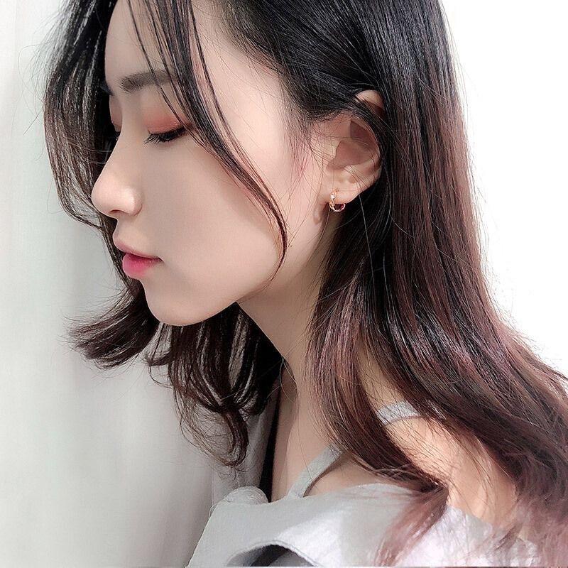 リングピアス フープピアス レディース 女性 アクセサリー ファッション雑貨 丸形 ラウンド型 ねじり ツイスト シルバーカラー ローズゴールドカラー : acc-18138 : プラスナオ ...