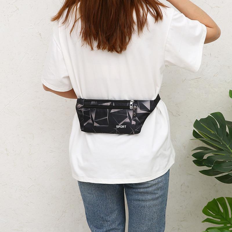 ウエストポーチ ボディバッグ ショルダーバッグ ヒップバッグ 2way イヤホンホール付き 肩掛け 女性 男性 レディース メンズ ユニセックス 男女 :bag-03153:プラスナオ ...